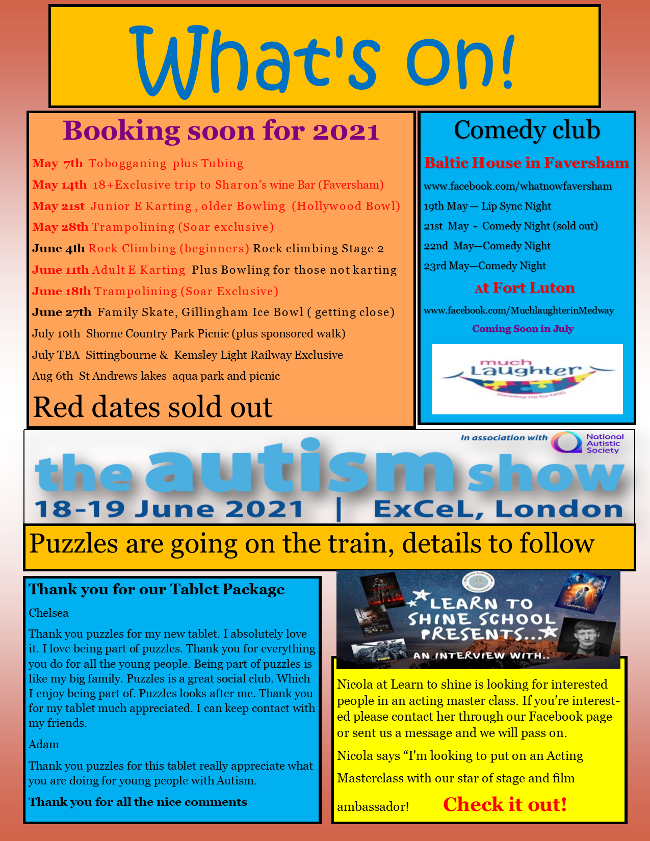 May Newsletter 2021 – Medway Puzzles