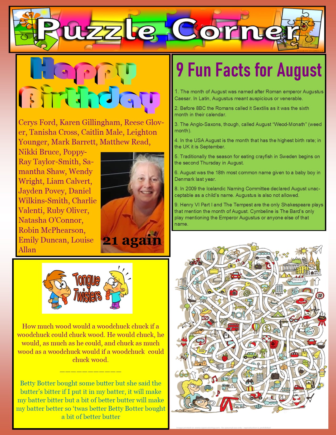August Newsletter 2021 – Medway Puzzles